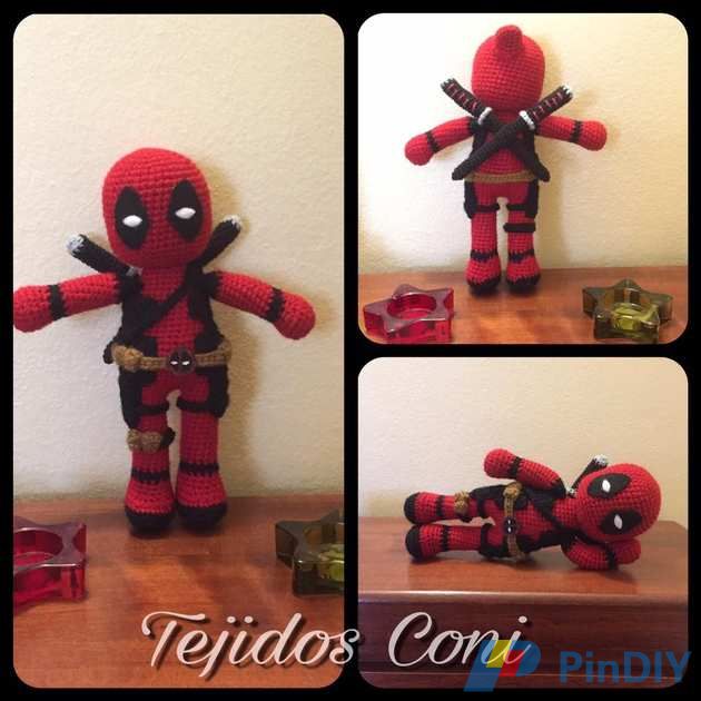 Deadpool-Knitting and Crochet Communication (only reply)-Crochet Diary ...